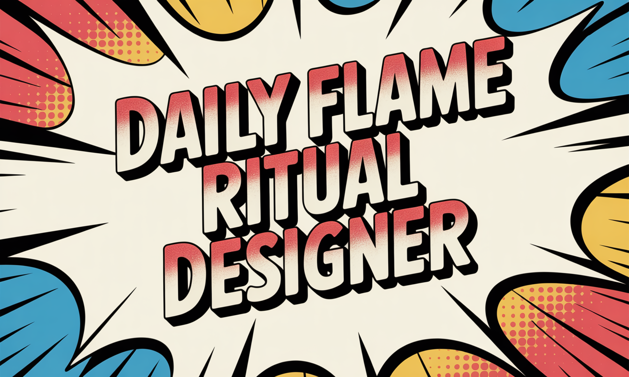 🔥 Daily Flame Ritual Designer: An Experimental GPT for Morning ...