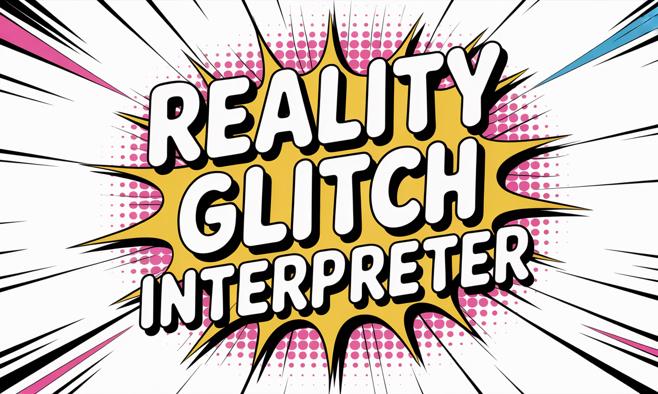 🌀 Reality Glitch Interpreter: An Experimental GPT for Decoding ...