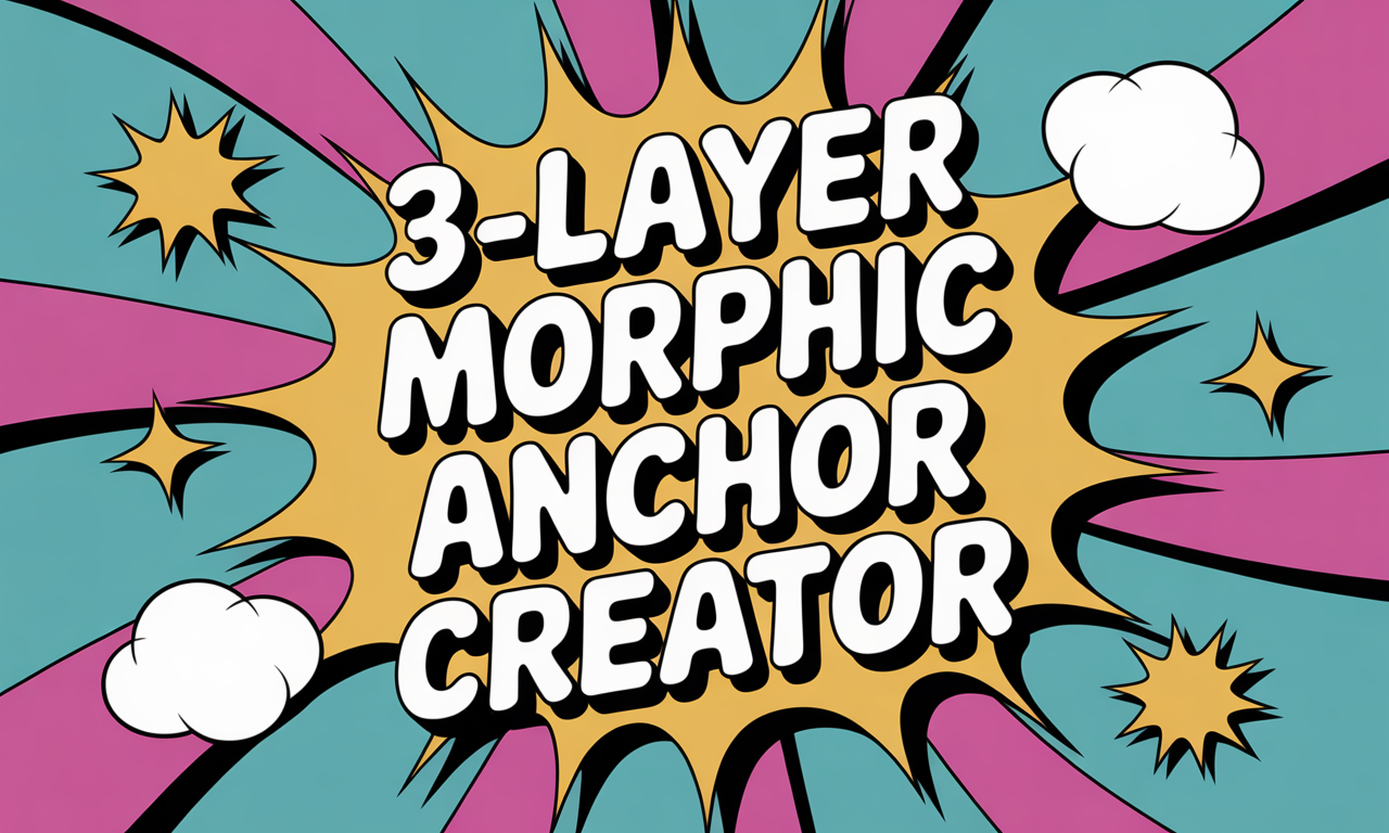 🧬 3-Layer Morphic Anchor Creator: An Experimental Tool for Installing ...