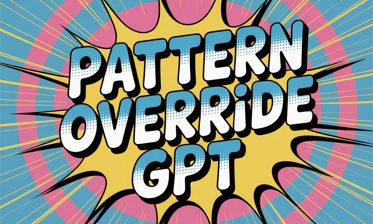 🔁 Pattern Override GPT: Rewrite the Loop. Install the Truth. - Magick.Tools