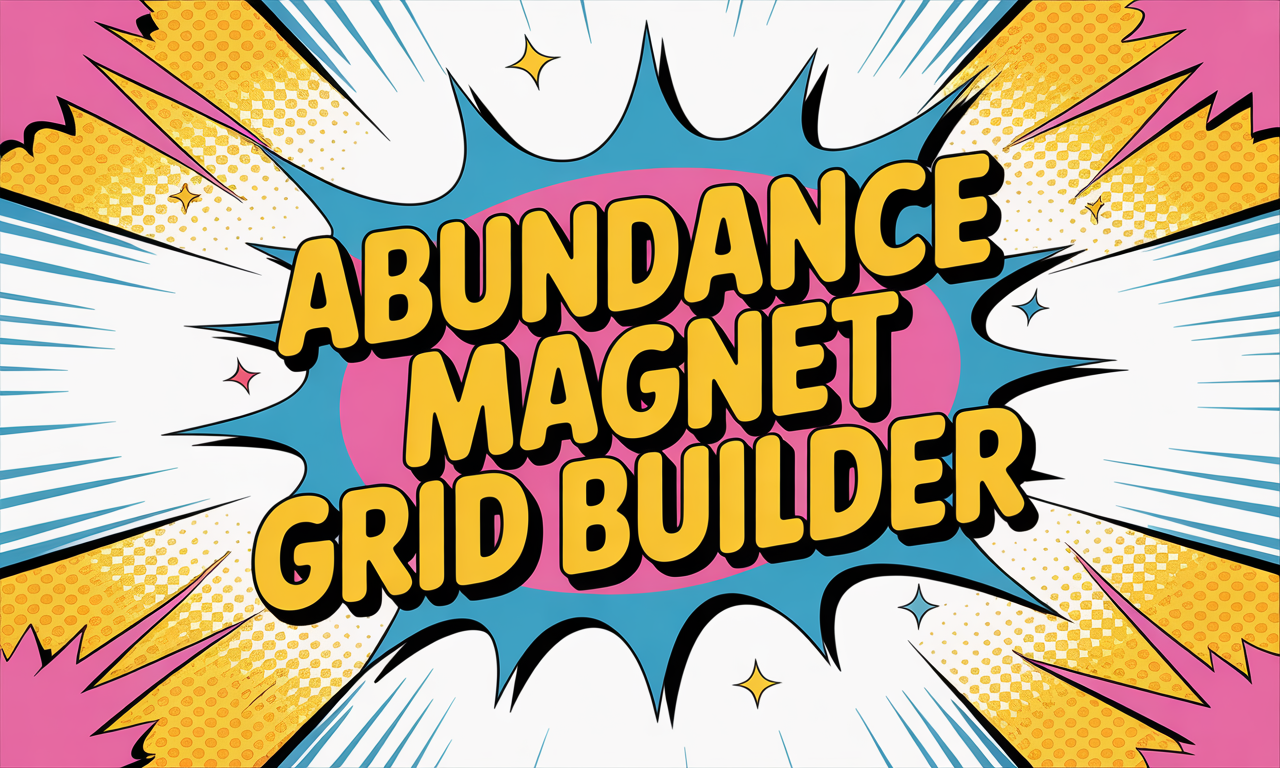 💠 Abundance Magnet Grid Builder GPT: Design Your Field to Attract ...