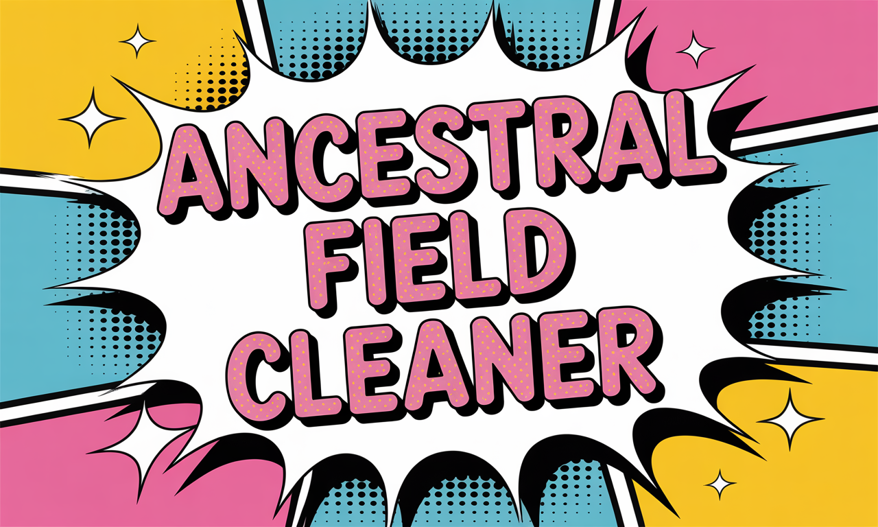 🕯️ Ancestral Field Cleaner: An Experimental Tool for Clearing Inherited ...